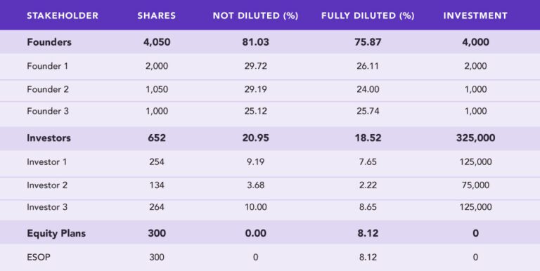 What is a Fully Diluted Cap Table? | Astrella®