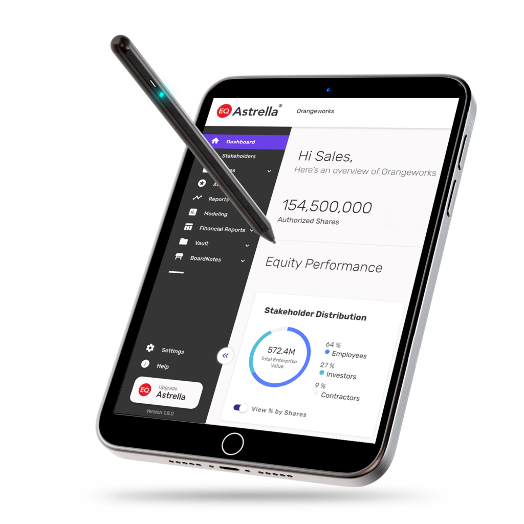 Leading Cap Table Management Software | Astrella by EQ