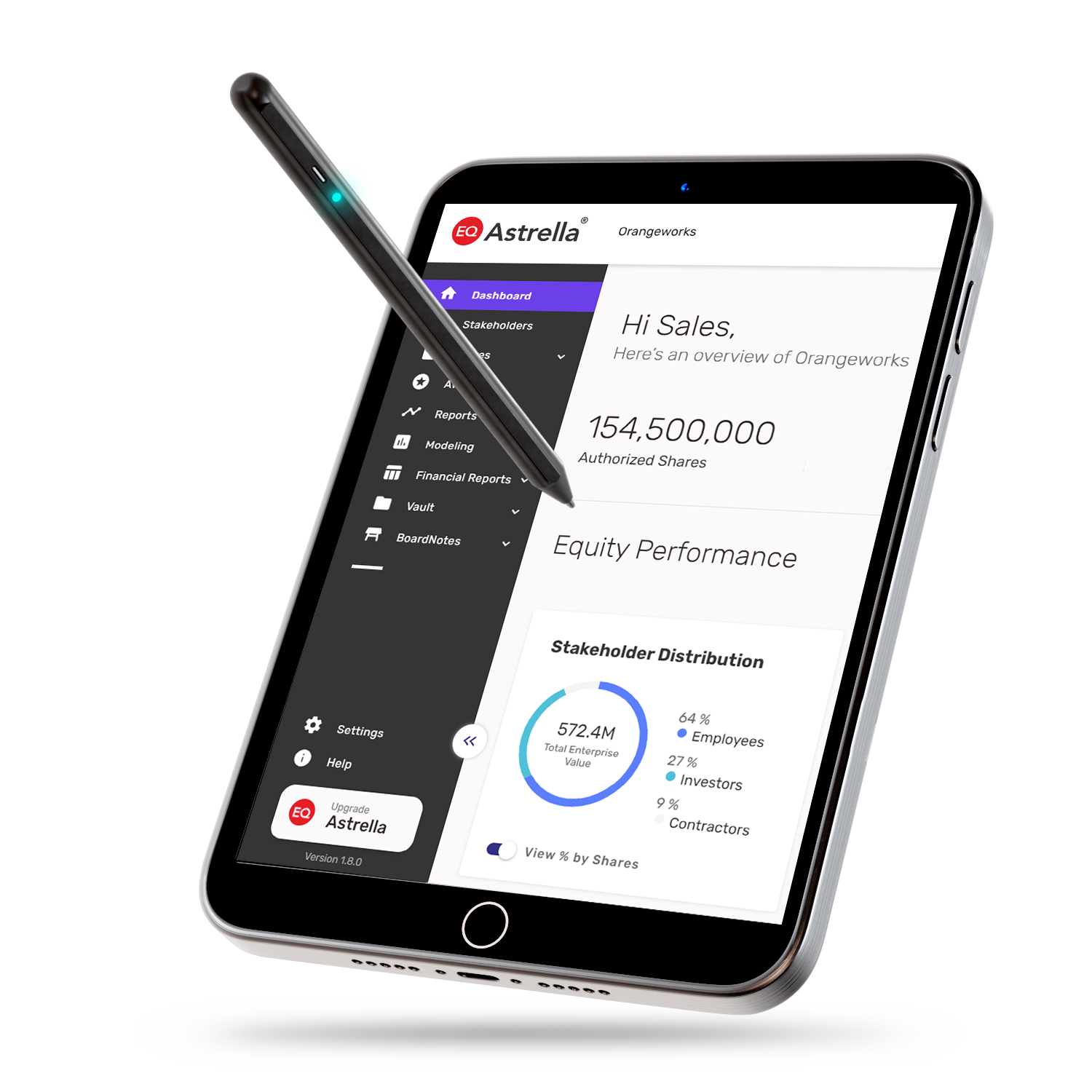 Leading Cap Table Management Software | Astrella by EQ